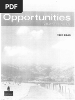 New Opportunities Pre-Intermediate Test Book | PDF