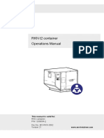 RAP E2 Container Operations Manual | PDF | Ac Power Plugs And Sockets ...