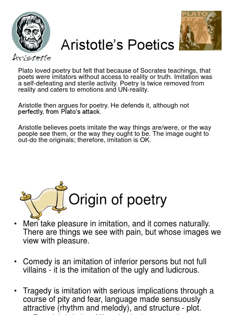 Lec 7 Aristotles Poetics | PDF | Tragedy | Poetics (Aristotle)