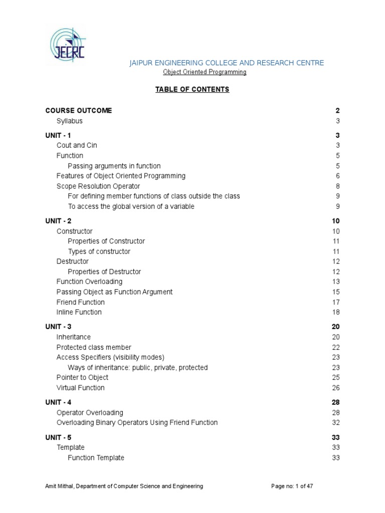Object Oriented Programming Online Notes Pdf Inheritance Object Oriented Programming 7357