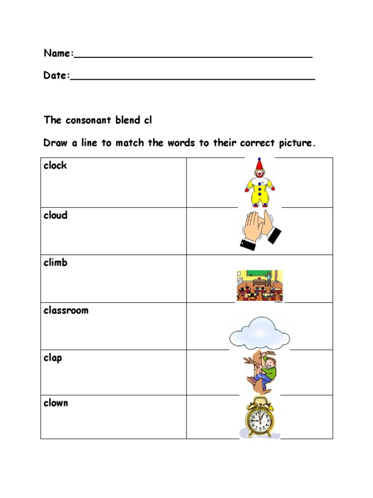 CL Blends Fun Activities Games - 44244 | PDF