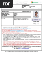 Nptel Hall Ticket | PDF | Identity Document