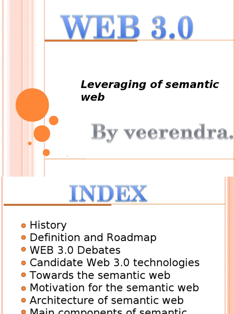 Understanding the Semantic Web and Web 3.0 | PDF | Semantic Web ...
