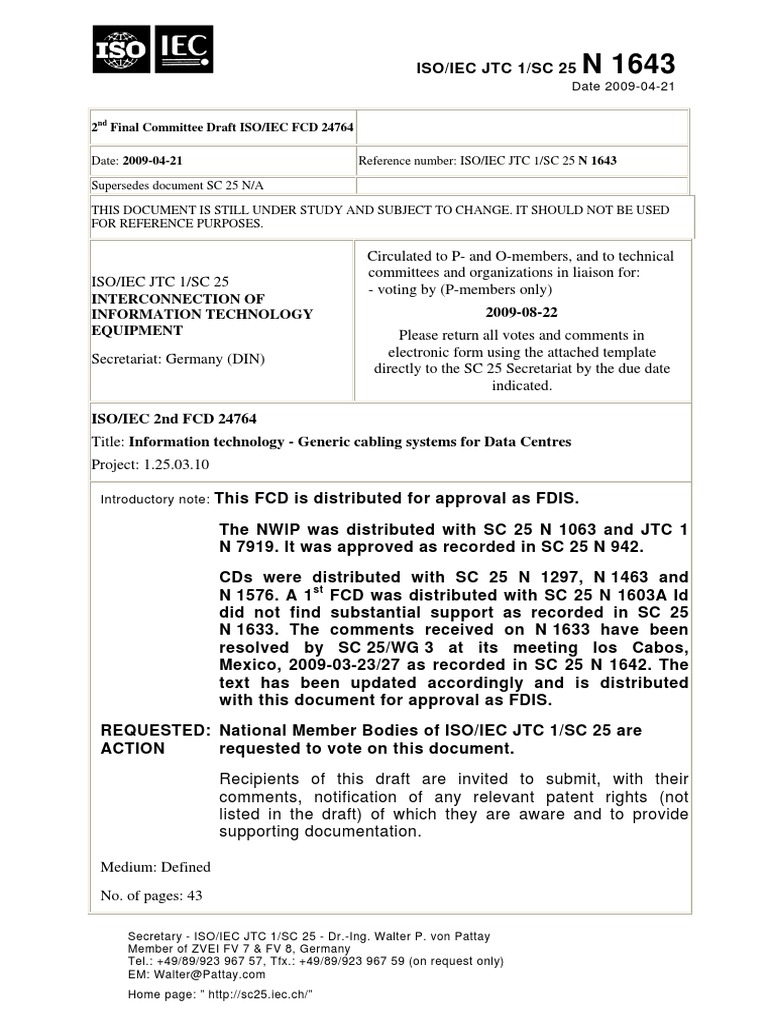 Iso Iec 24764 | PDF | Iso/Iec Jtc 1 | International Organization For ...