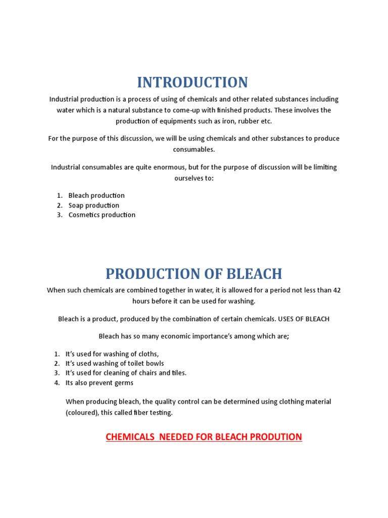 Soap, Cosmetics, Production | PDF | Sodium Hydroxide | Bleach