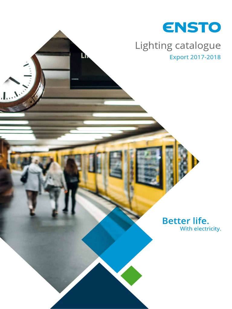Ensto Lighting Catalogue 2017-2018 | PDF | Lighting | Efficient Energy Use