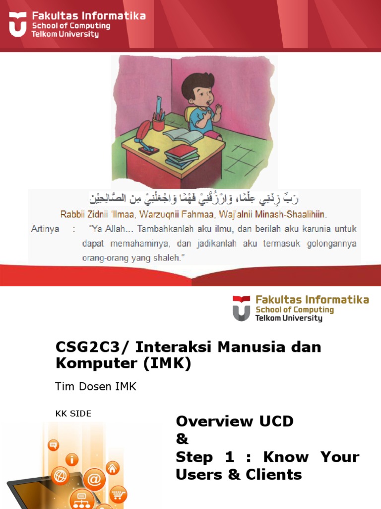 Overview UCD - Step 1 Know User | PDF | Usability | Psychology