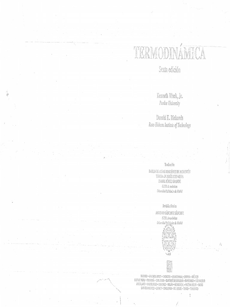 Kenneth Wark, Donald E. Richards-Termodinámica - McGraw-Hill (2000) PDF ...