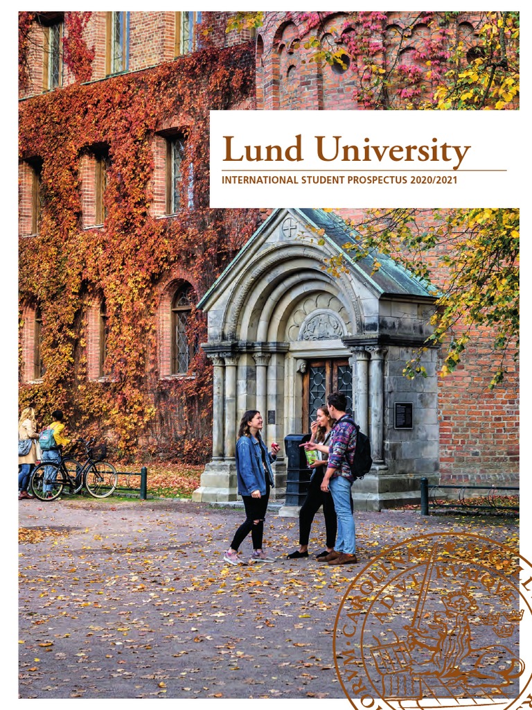 Lund University International Prospectus 2020 | PDF | University | Science