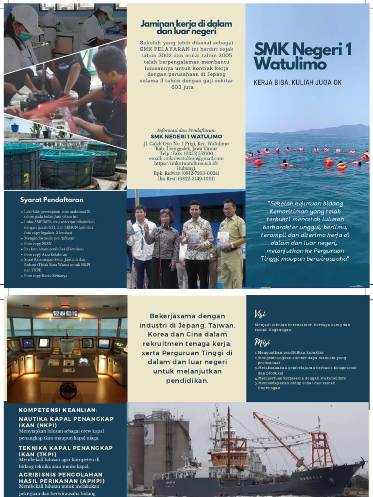 Brosur SMKN 1 Watulimo | PDF