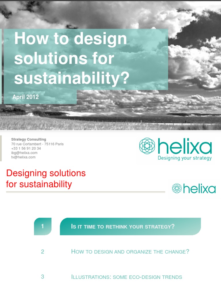 Sustainability Design | PDF | Life Cycle Assessment | Sustainability