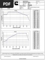 QSM11 Engine Performance Data Sheet | PDF | Horsepower | Engines