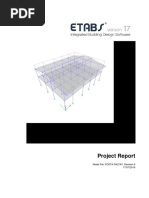 Sample Report in ETABS | PDF | Nature