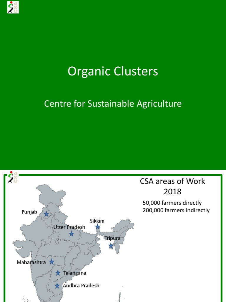 Organic Clusters | PDF | Organic Farming | Agriculture