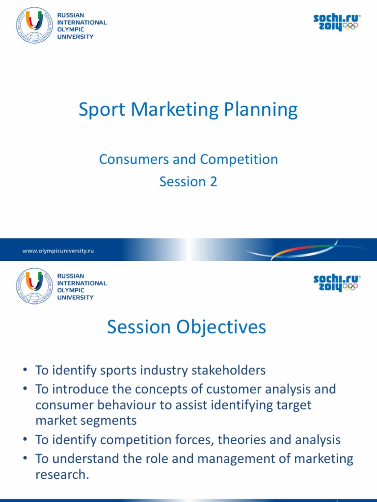 Sport Marketing Planning: Identifying Target Markets Through ...