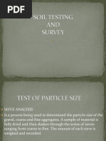 Test Pits, Location, Depth, Distance and Sampling | PDF | Earth Sciences