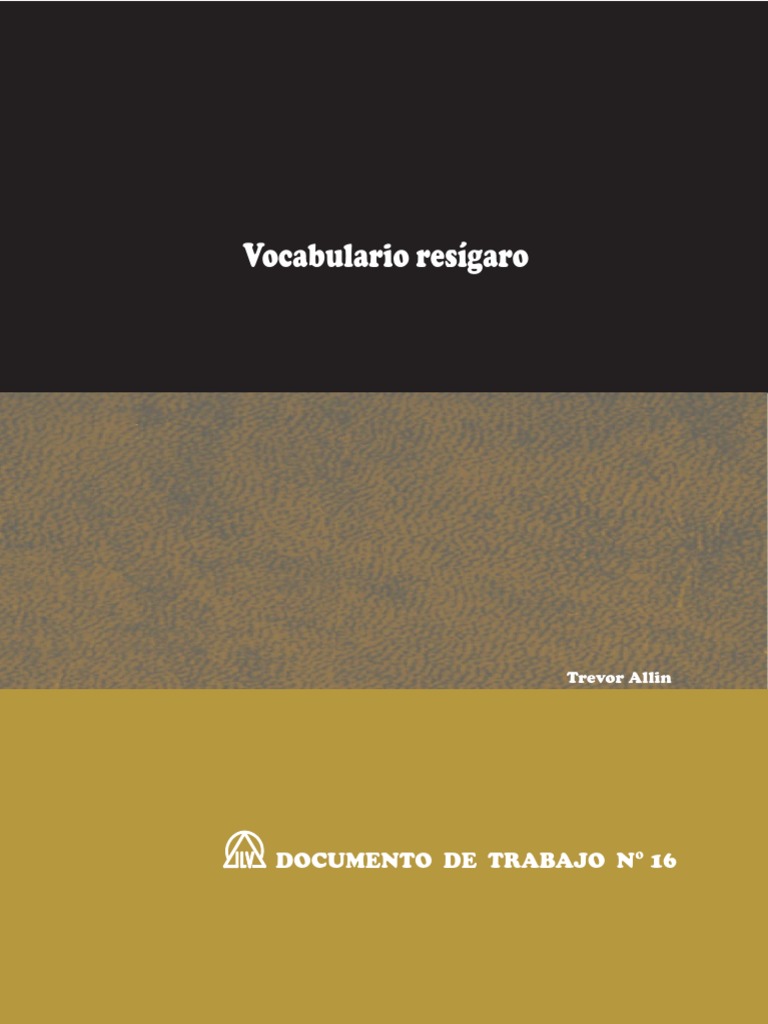 Lengua Resigaro | PDF