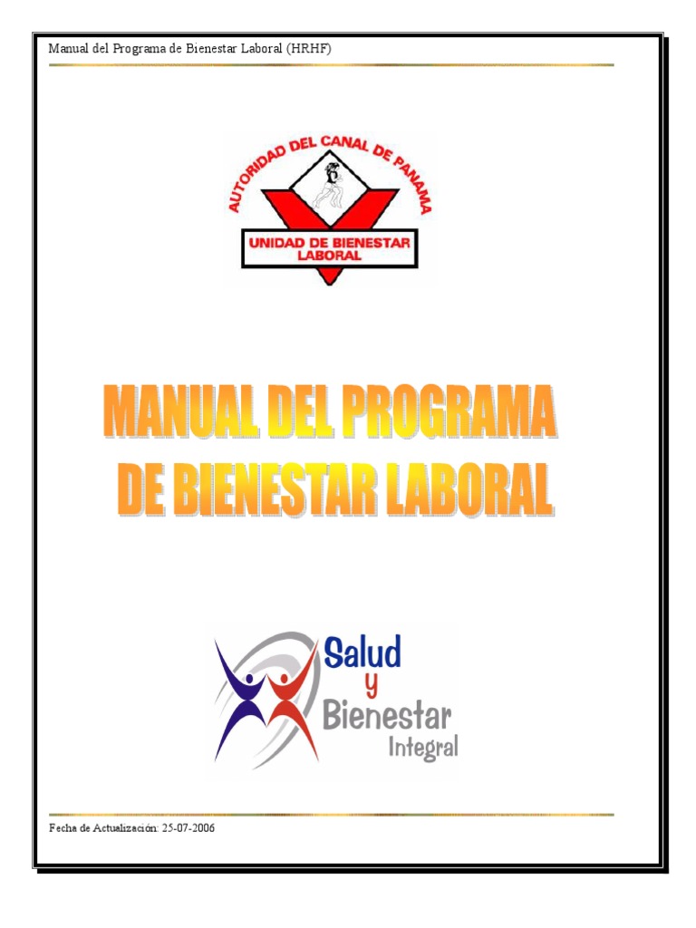 Programa de Bienestar Integral | PDF | Bienestar | Terapia física