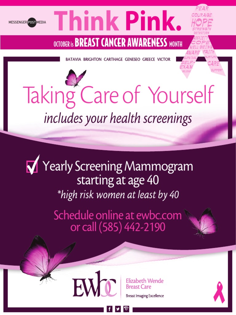 Think Pink 2019 | PDF | Mammography | Breast Cancer