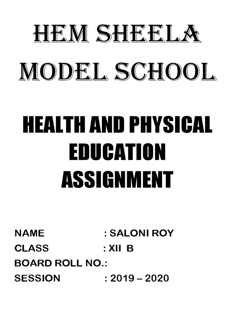 Hem Sheela Model School | Download Free PDF | Recreation | Sports