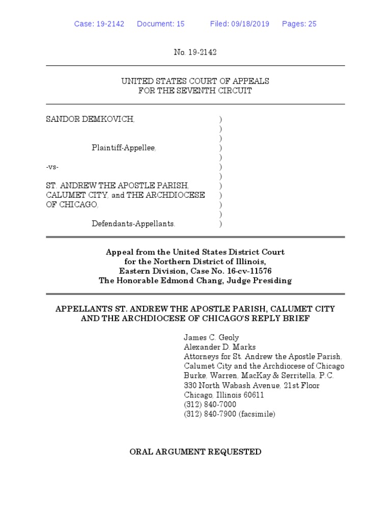 Reply Brief | PDF | Lawsuit | Supreme Court Of The United States