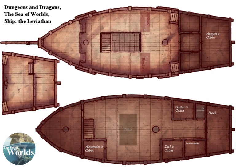 DND Boat Map | PDF