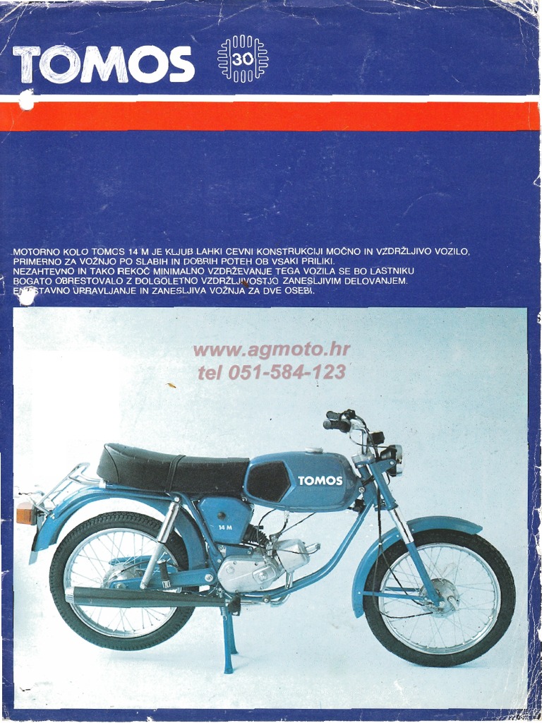 Tomos T14M | PDF