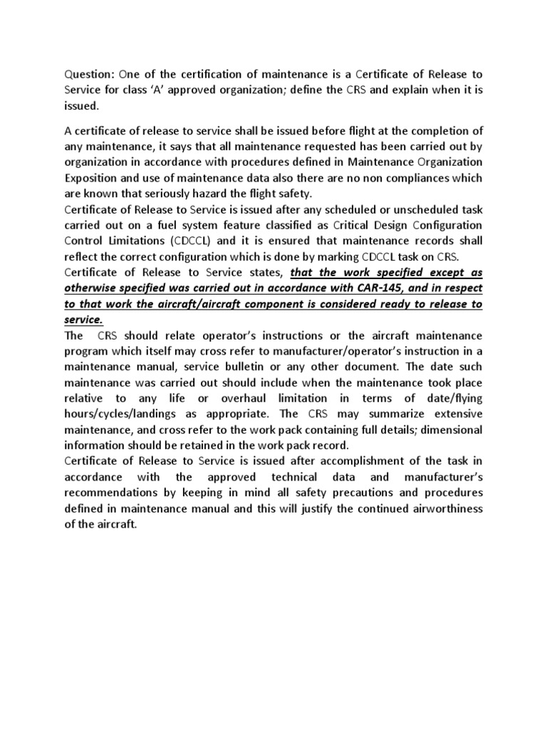Crs ESSAY | PDF