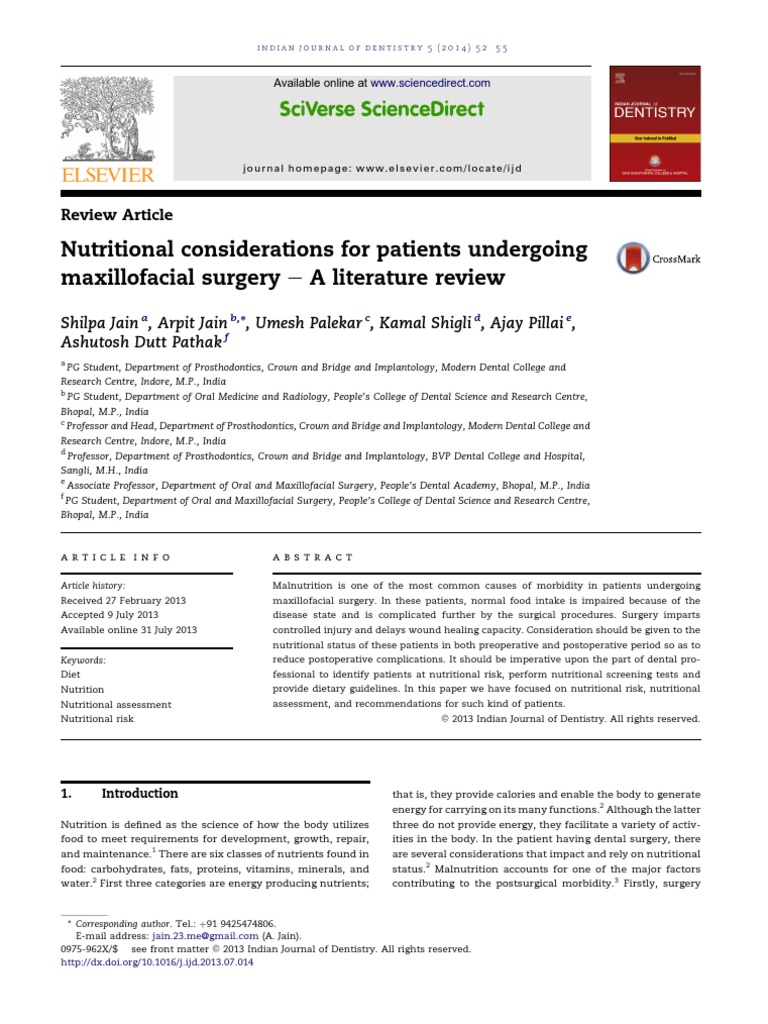 Nutritional Considerations For Patients PDF | PDF | Malnutrition ...