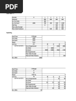 TEMPLATE EXCEL Material Requirement Planning | PDF | Receipt | Logistics