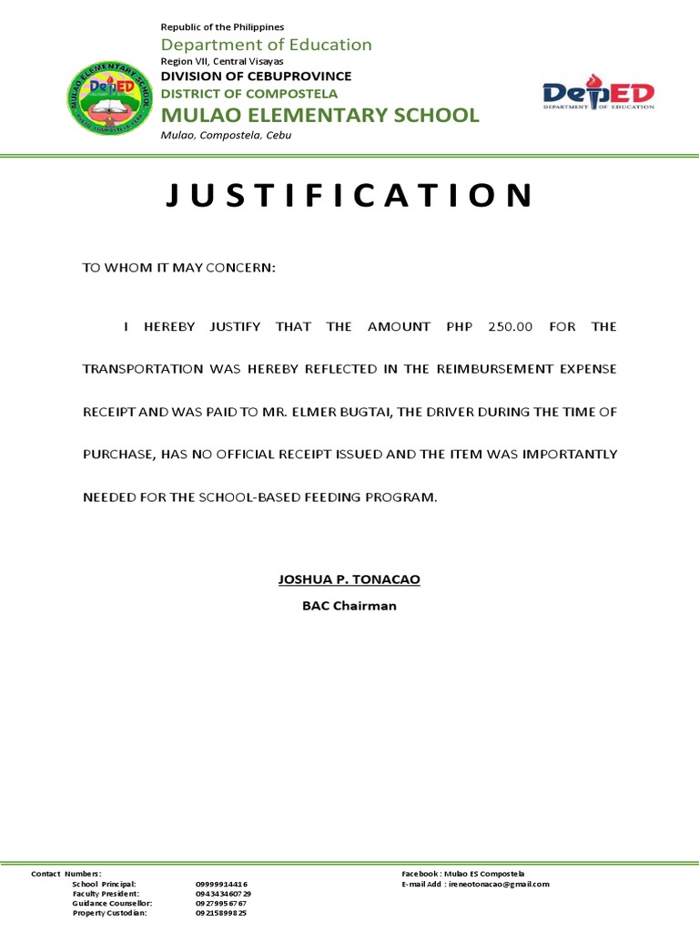 J U S T I F I C A T I o N | PDF | Economies | Business