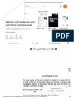 ANSI B4.1-1967 Preferred Limits and Fits For Cylindrical Parts | PDF ...