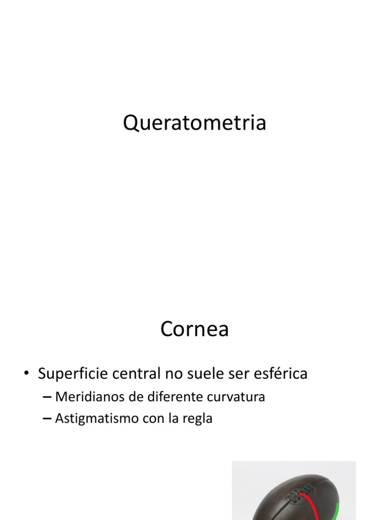 Queratometria Final | PDF