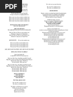 Yell and Song BSP | PDF