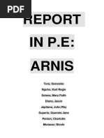 PE 12 - ARNIS - Midterm Exam | PDF | Hobbies | Philippines