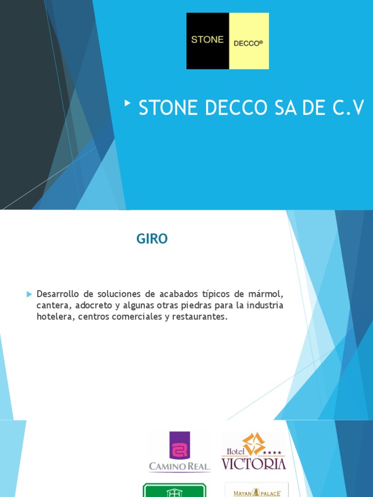 Propuesta de soluciones de acabados de piedra natural y competencia de ...