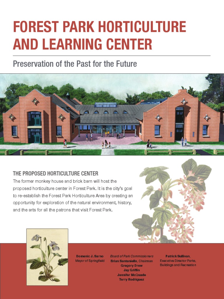 Forest Park Horticultural Learning Center | PDF | Springfield | Parks