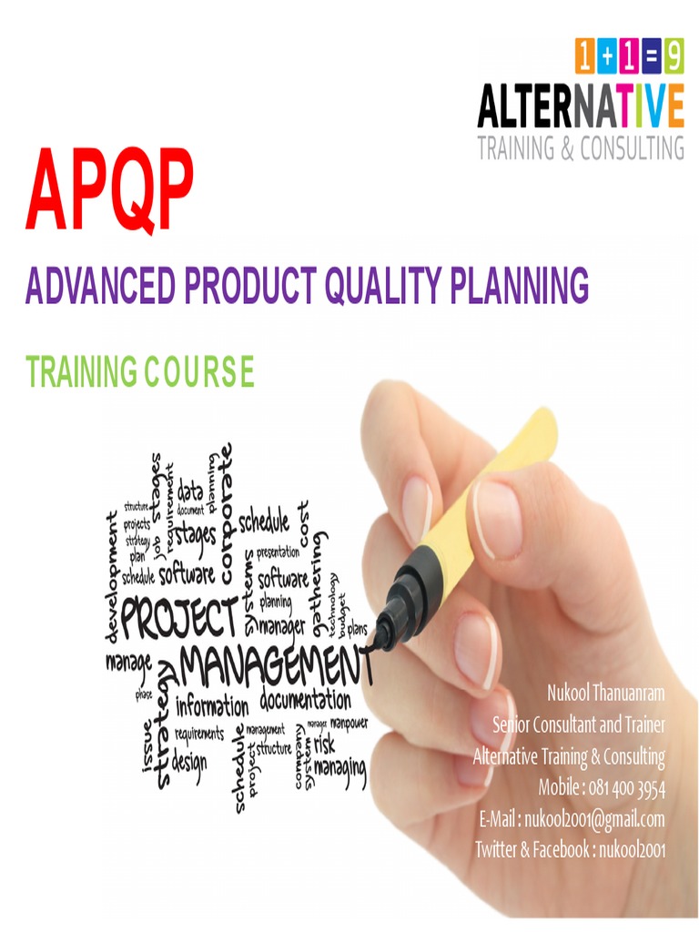 Apqp 01 PDF | PDF