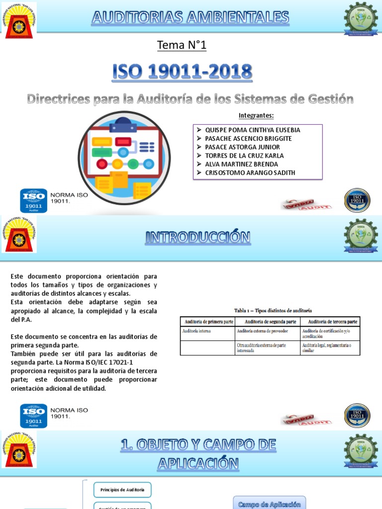 Iso 19011 2018 | PDF | Auditoría | Contralor