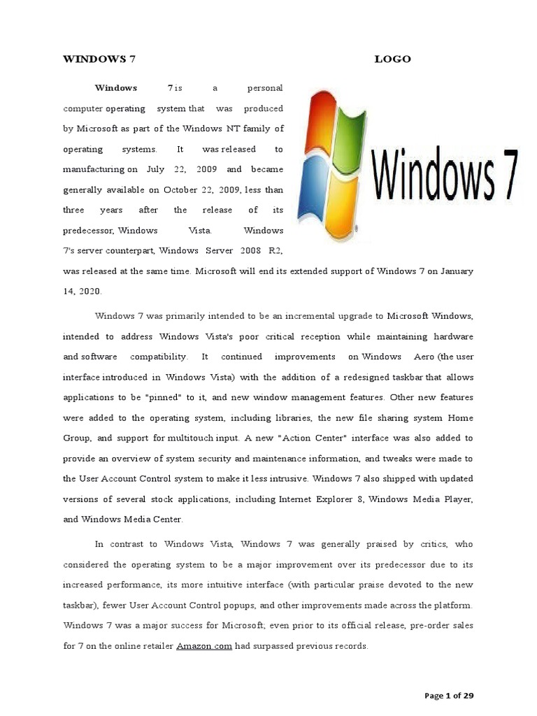 Windows 7,8,8.1,10 | PDF | Windows 10 | Windows 8