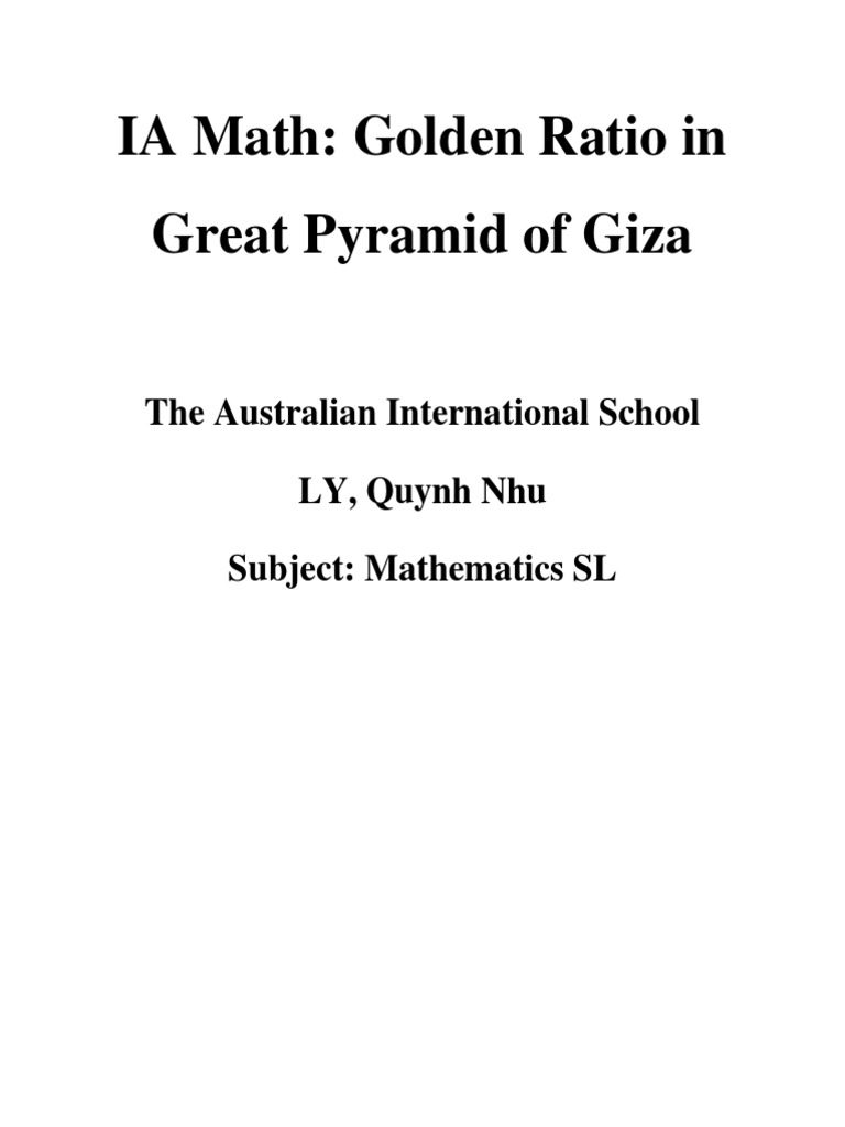 IA Math | PDF | Pi | Elementary Mathematics