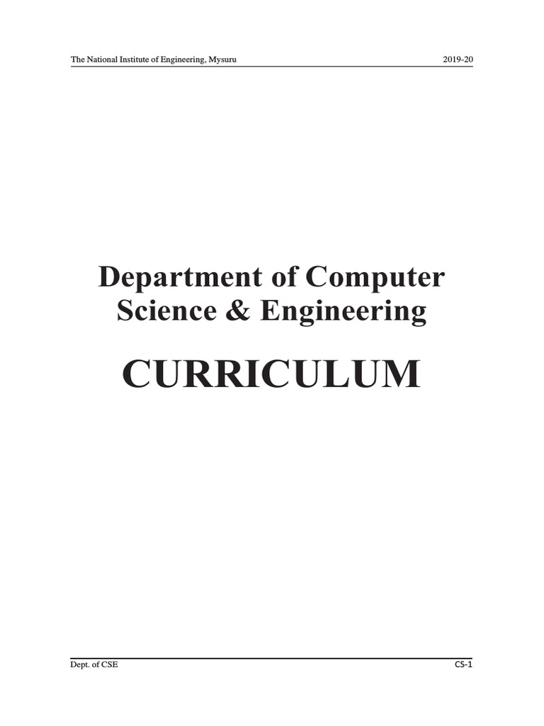 Cse Syllabus | PDF | Numerical Analysis | Integral