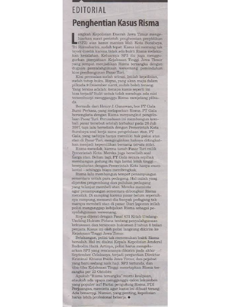Teks Editorial | PDF