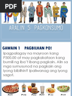 Lesson Plan.. Pagkonsumo | PDF