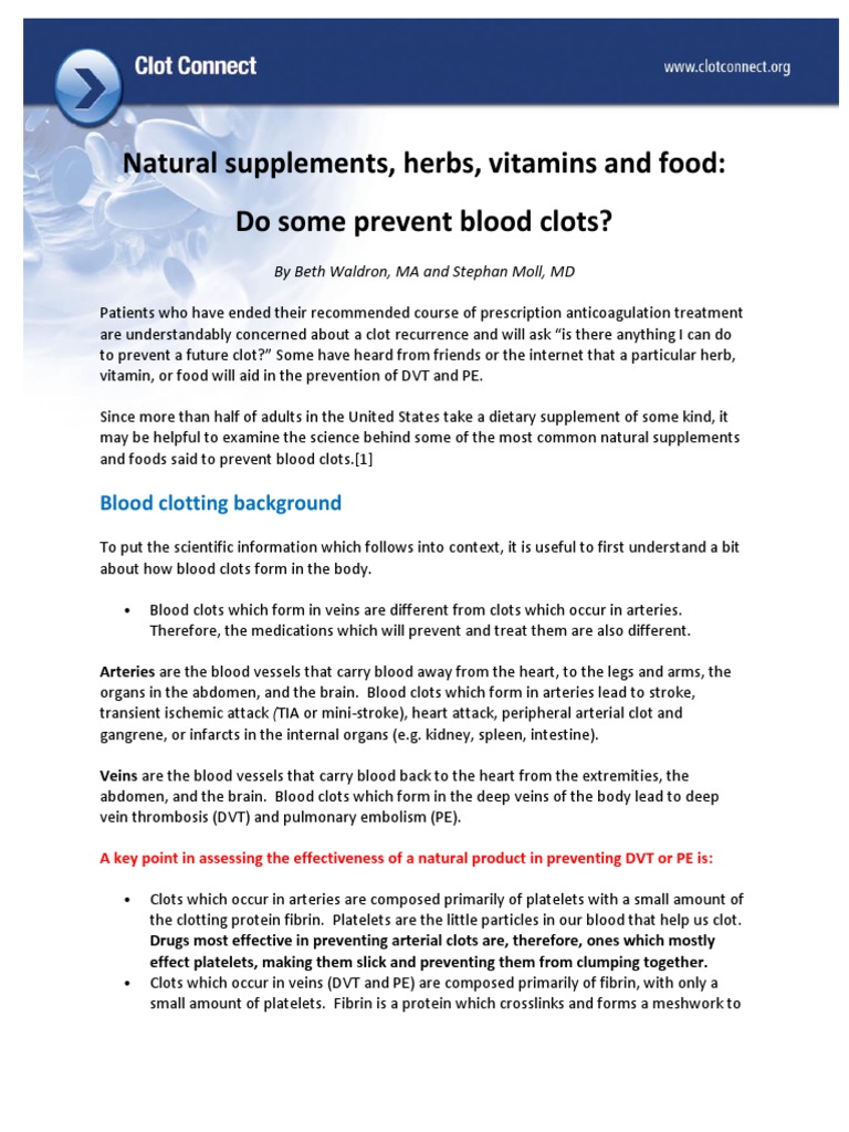 Natural Supplements Brochure | PDF | Fish Oil | Dietary Supplements