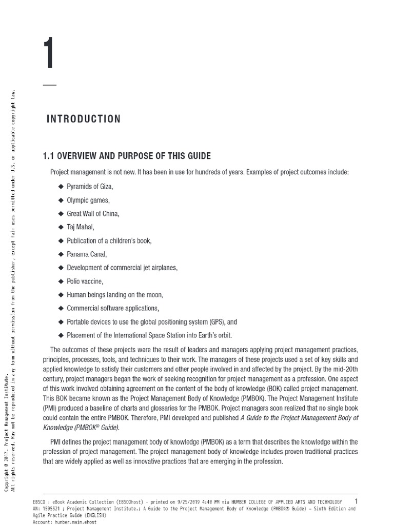 A Guide To The Project Management Body of Knowledge (PMBOK® Guide ...