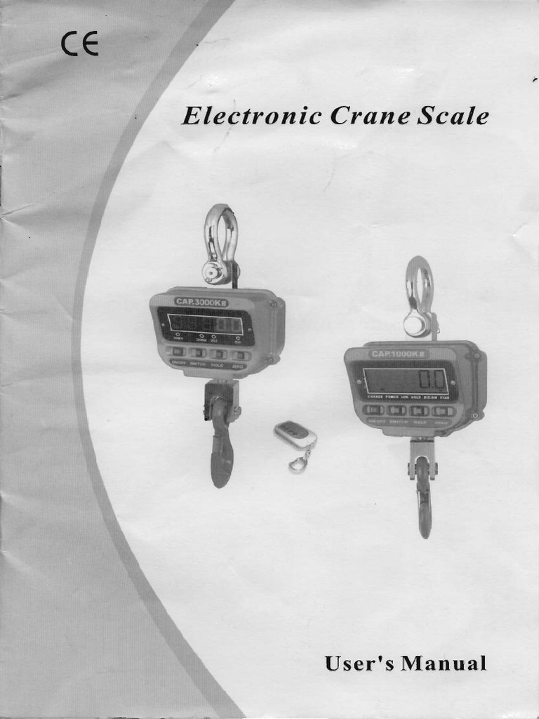 ACIS Crane Scale Calibration CR-AAE Series | PDF