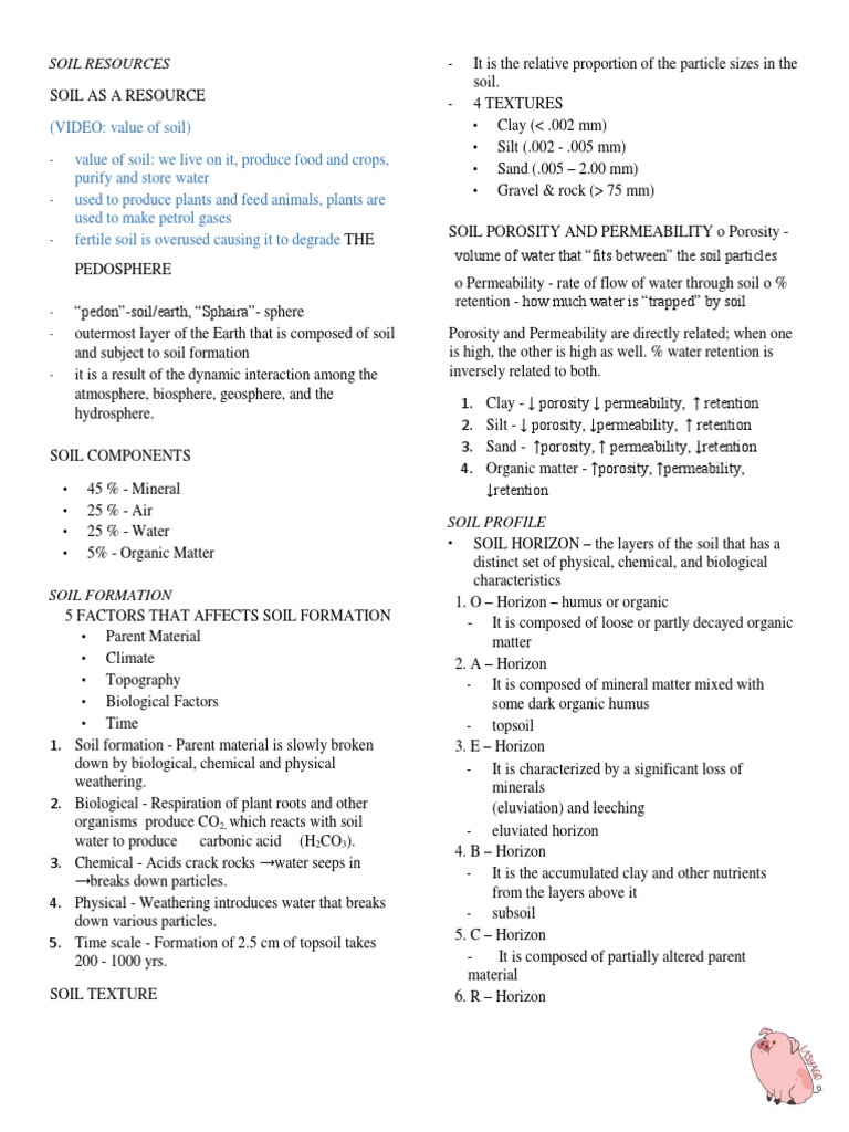 Earth Science Reviewer | PDF | Soil | Fuels