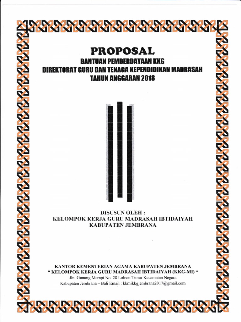 Proposal KKG | PDF