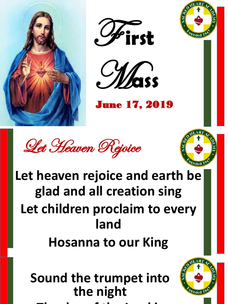 First Mass | PDF
